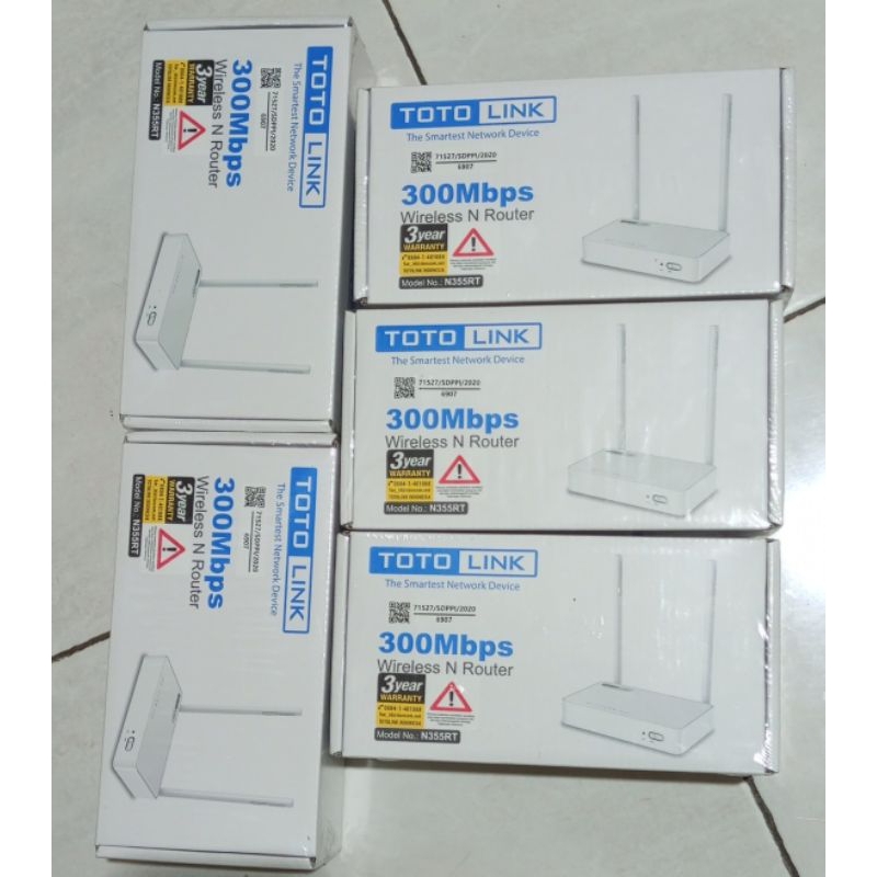 Jual TOTOLINK N355RT - Router Wireless N 300Mbps (NEW) | Shopee Indonesia