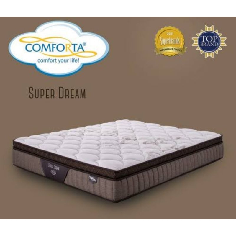 Jual COMFORTA SPRINGBED SUPER DREAM+FOAM ENCASE KASUR SAJA (T.31cm ...