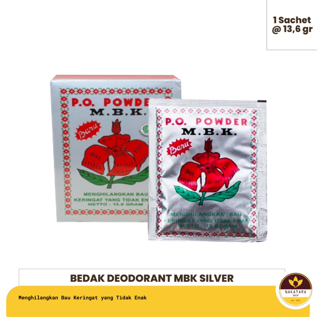 Jual BEDAK MBK SILVER ISI 12 SACHET | Shopee Indonesia