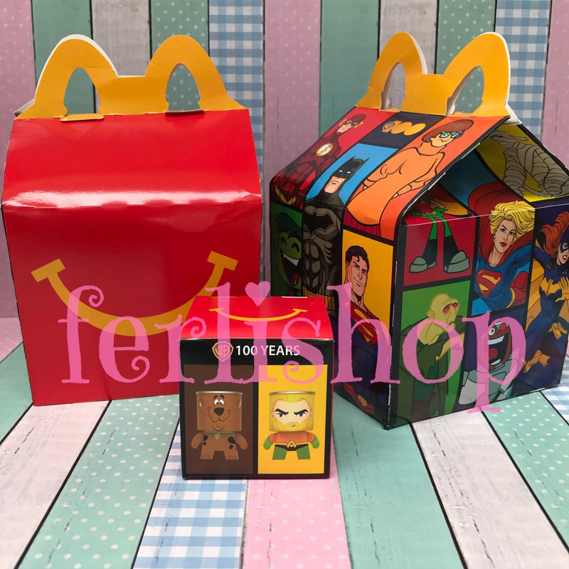 Jual Mainan Happy Meal Warner Bros Batman Robin Batgirl Mummy Joker ...