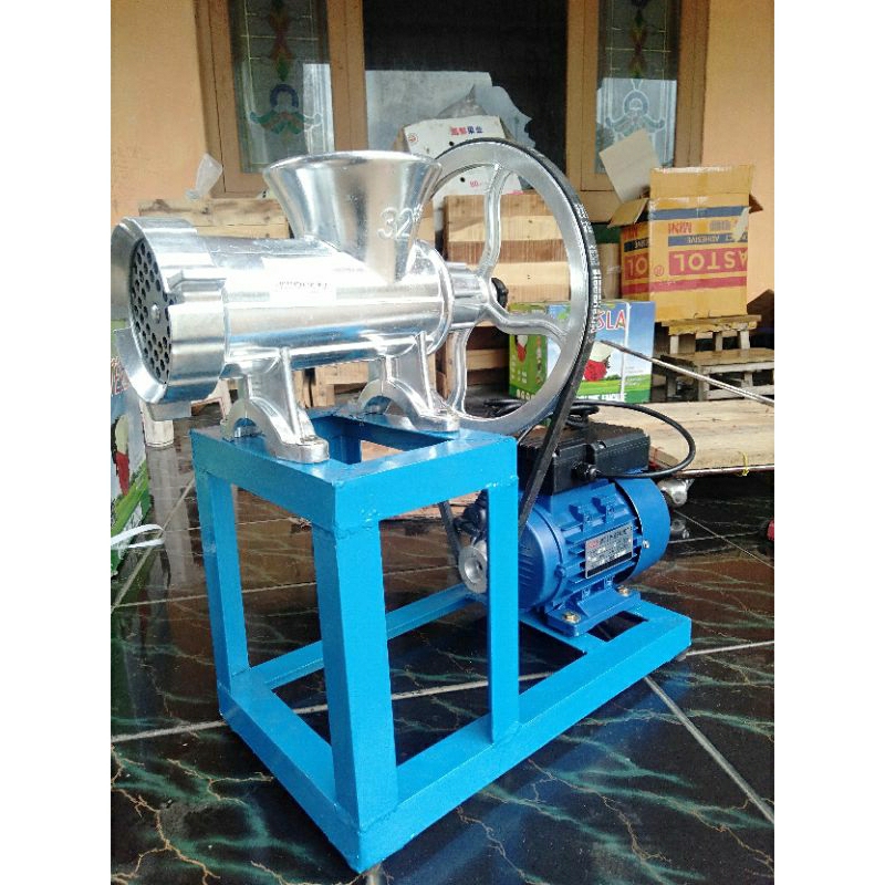 Jual gilingan daging no.32 ,dinamo 1/2 hp | Shopee Indonesia