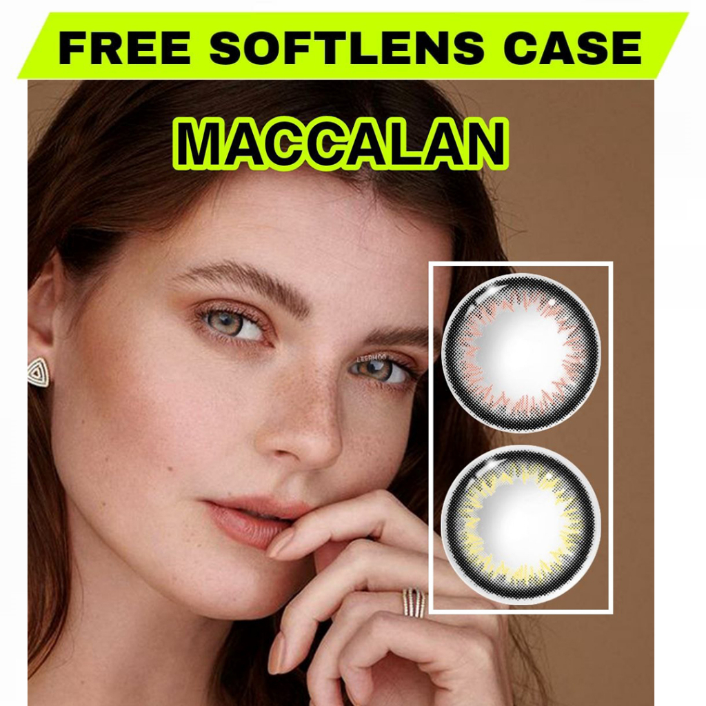 Jual Softlens MACCALAN / Mata Normal / diameter 14.2 mm / Soflen warna ...
