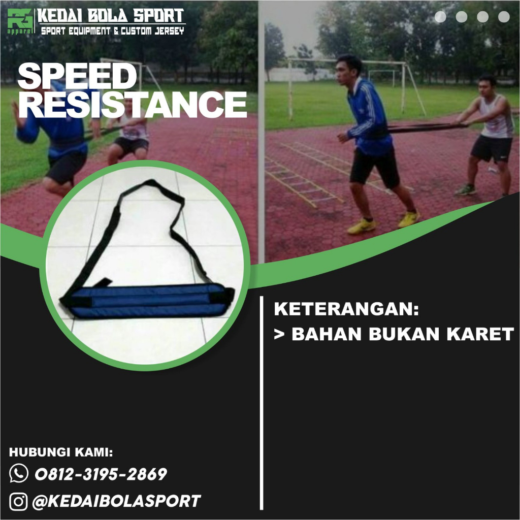 Jual ALAT LATIHAN SPEED RESISTANCE/RESISTANCE BELT | Shopee Indonesia