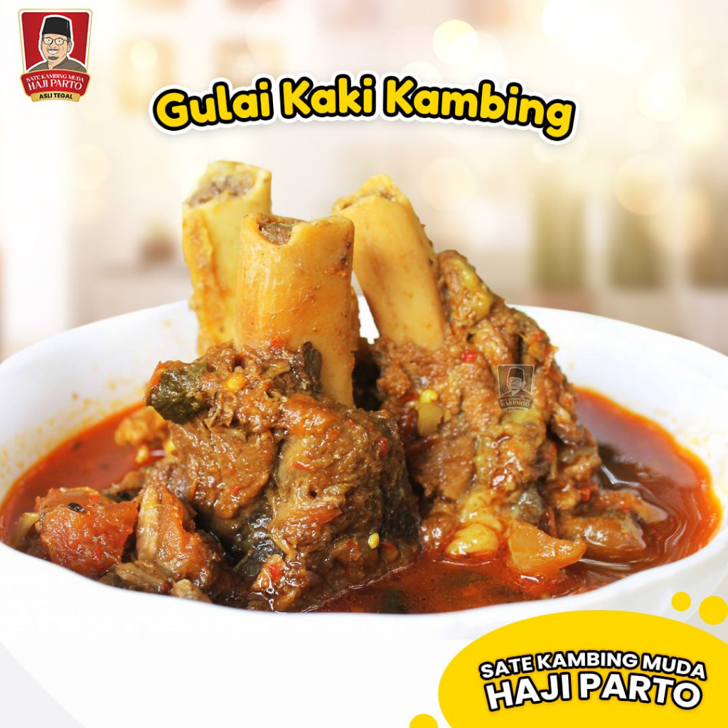 Jual Gulai Kaki Kambing Muda Balibul 100% Khas Tegal Haji Parto ...