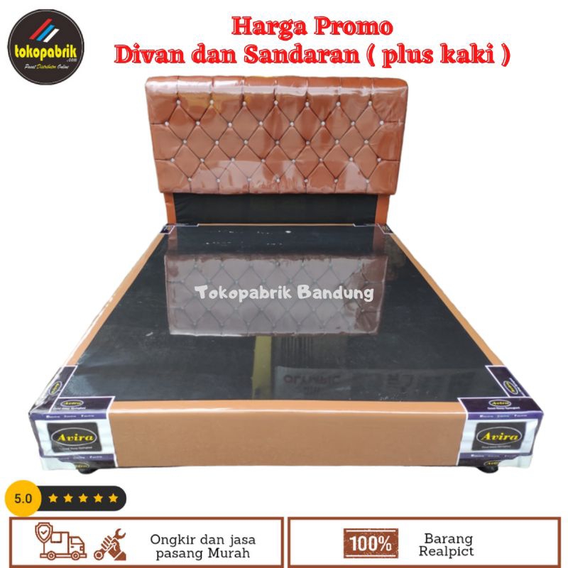Jual Divan Sandaran Kasur Ukuran 160x200 Minimalis / Ranjang Dipan ...