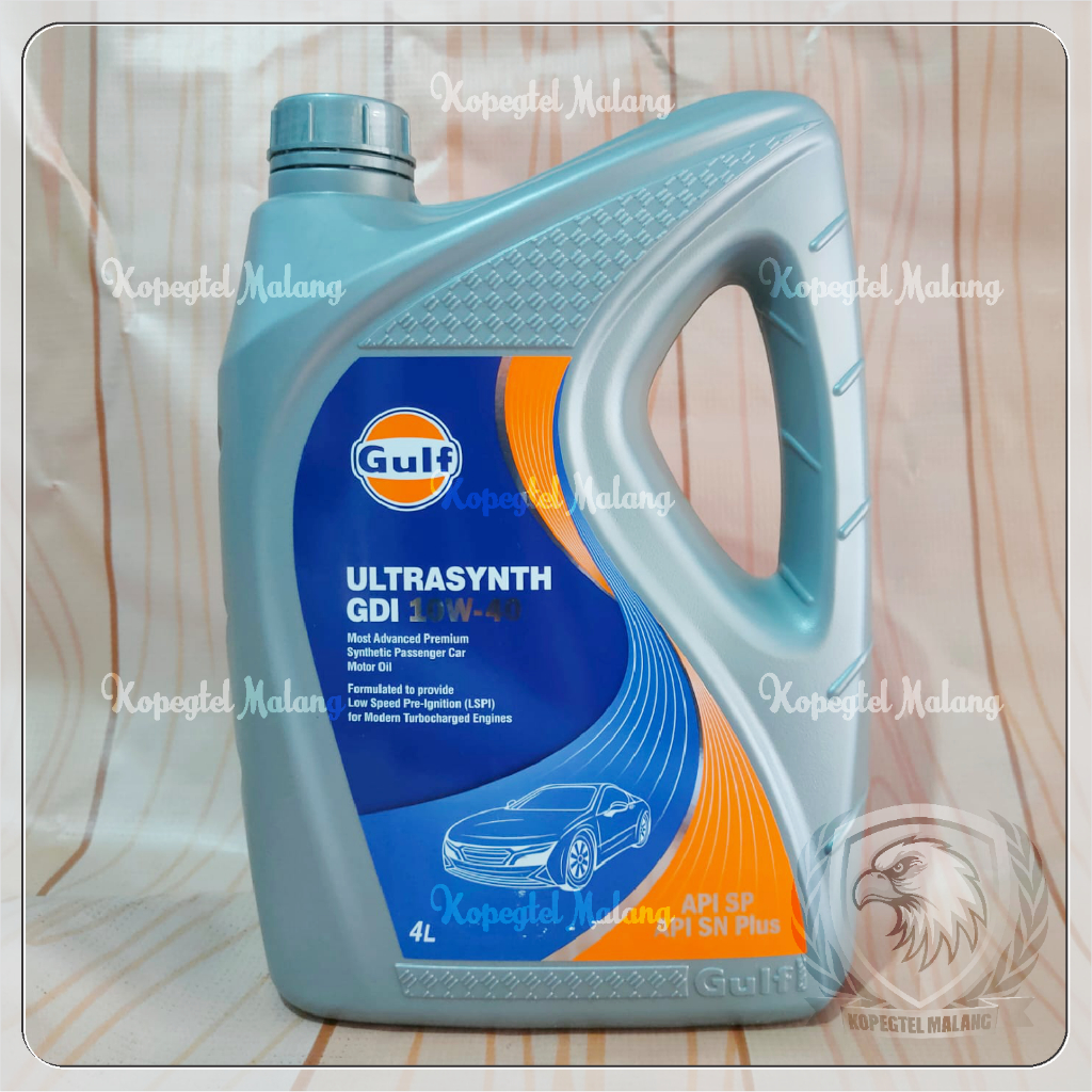 Jual Oli GULF Ultrasynth GDI 10W-40 4 liter | Shopee Indonesia