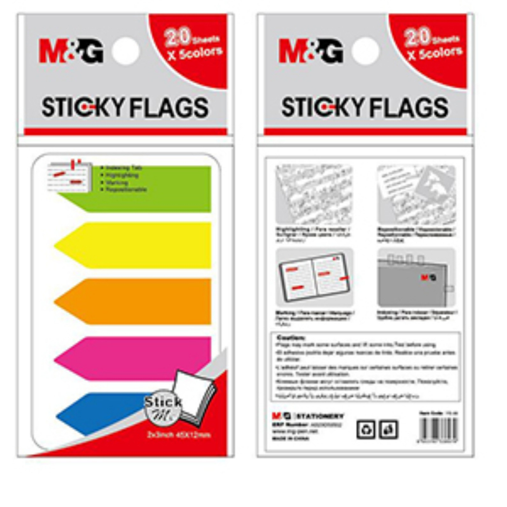 Jual M&G ALL Types Sticky Notes / Sticky Flag / Memo Tempel | Shopee ...