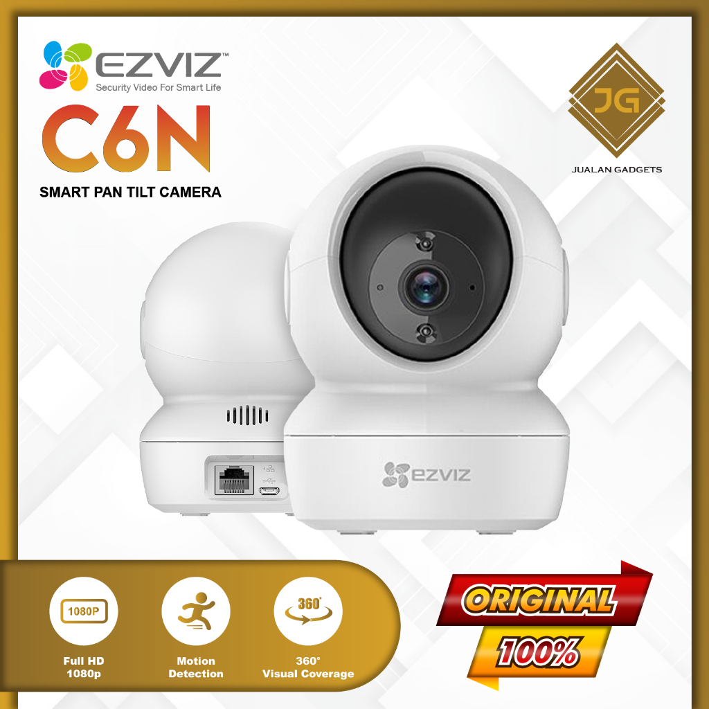 Jual EZVIZ C6N / H6C PRO Home Dome Smart Wireless IP Camera CCTV Wifi ...
