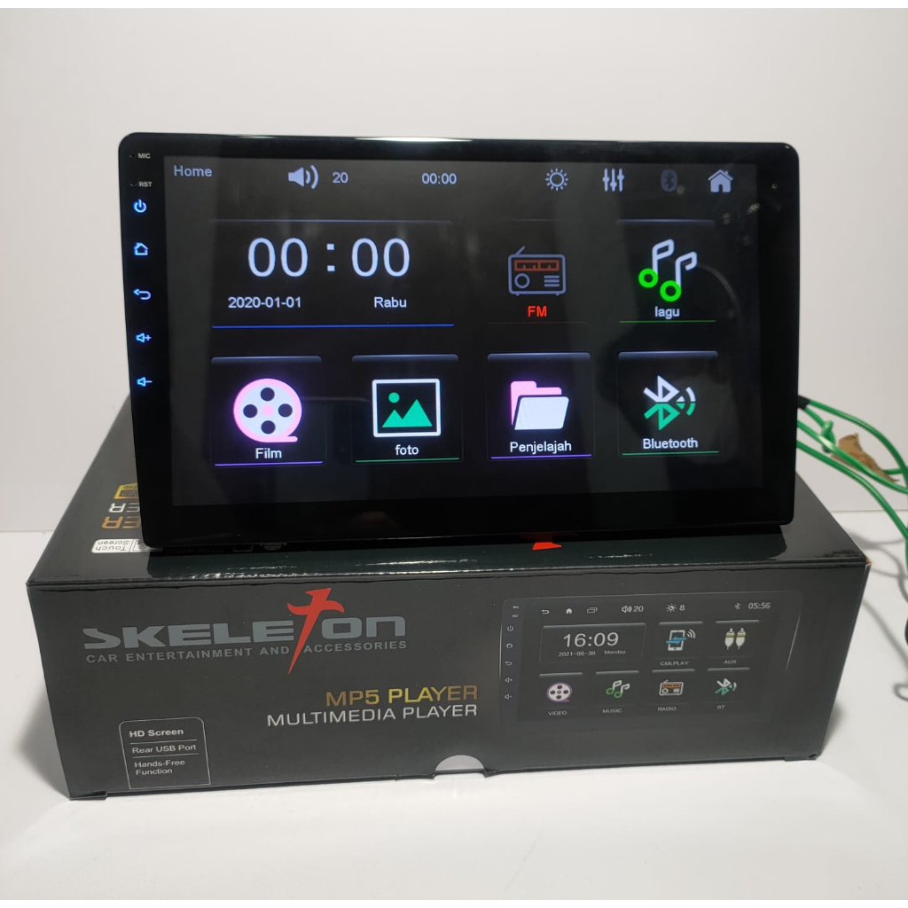 Jual Head unit MP5 Player SKELETON 9 inch | Shopee Indonesia