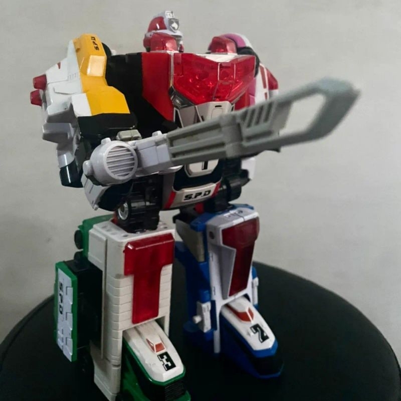Jual DX Power Rangers Spd Sentai Dekaranger megazord Zord | Shopee ...