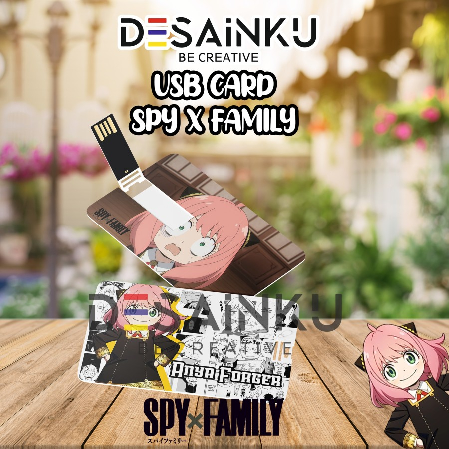 Jual USB CARD ANIME SPY X FAMILY CUSTOM / FLASHDISK UNIK | Shopee Indonesia