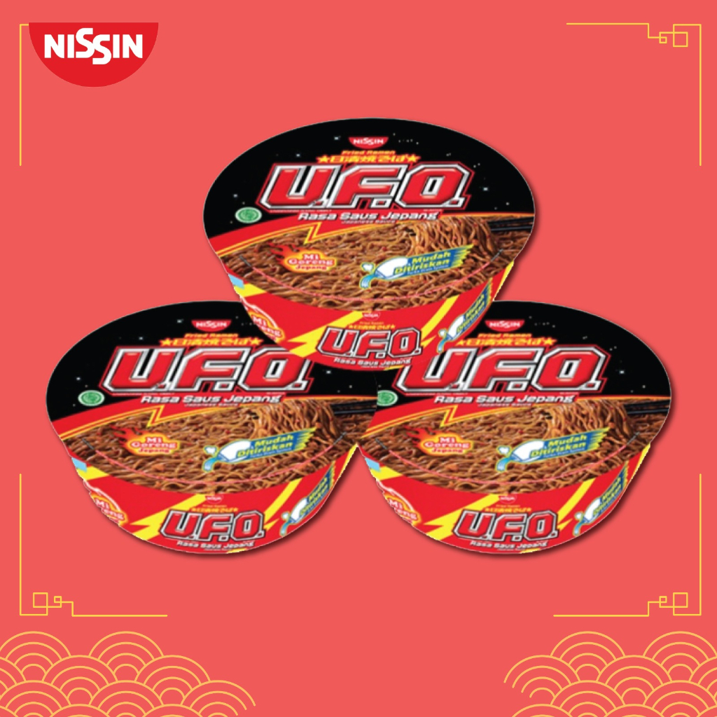 Jual Nissin - Ufo Saus jepang 3 pcs 88 gram | Shopee Indonesia