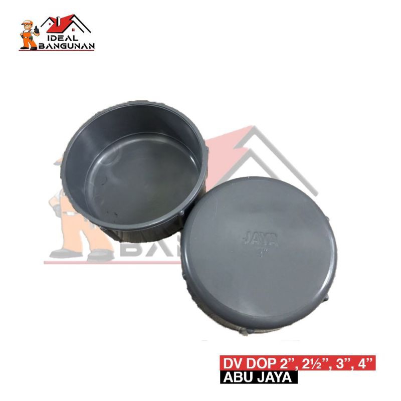 Jual [READY] DV DOP ABU JAYA 1 1/2, 2, 2 1/2, 3, 4 INCH | DOP PVC ABU ...