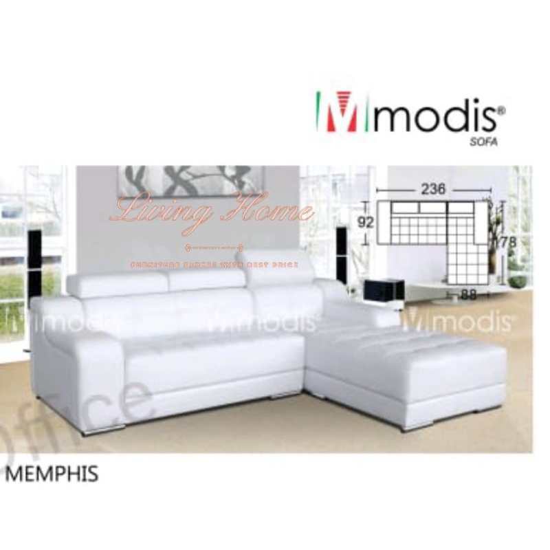 Jual Sofa Tamu Mewah Mrek Modis Type Memphis | Shopee Indonesia