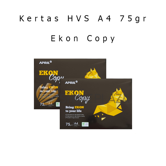 Jual Kertas HVS A4 75gr Ekon Copy - Kertas Fotocopy Putih A4 70gr ...