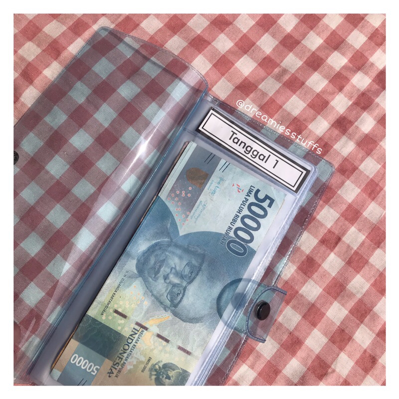 Jual (Dream 2)READY [FREE STICKER TANGGAL 1-31] Colorfull budgeting ...