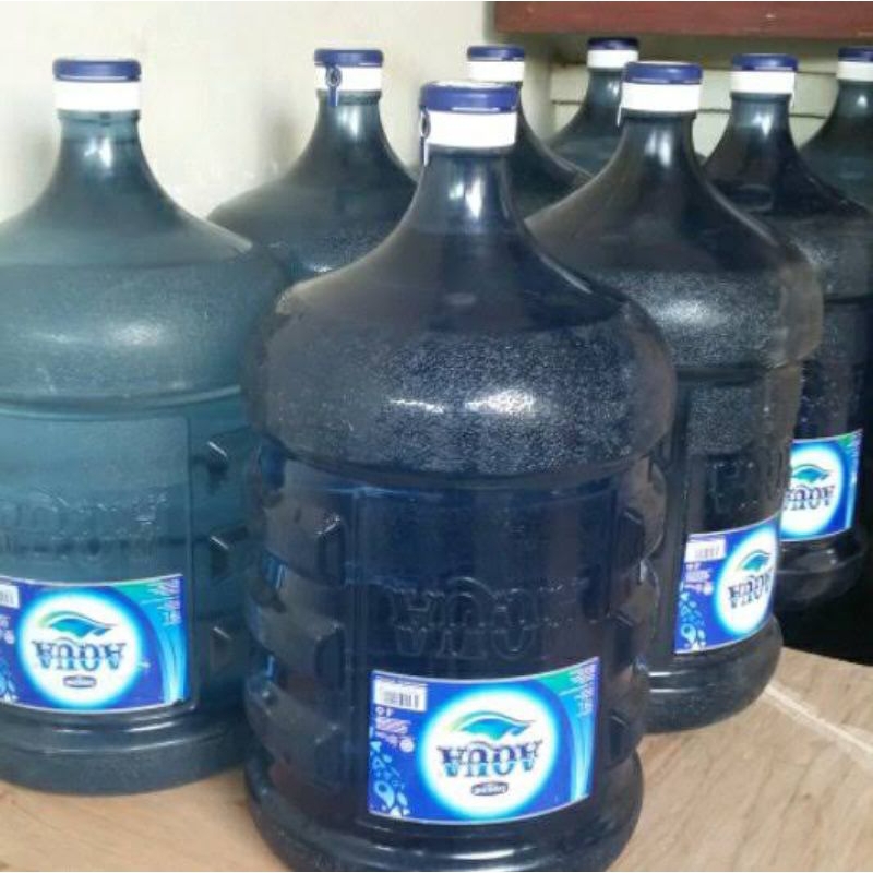 Jual Air Mineral Aqua Galon 19 Liter ( Air Aqua + Galon ) | Shopee ...