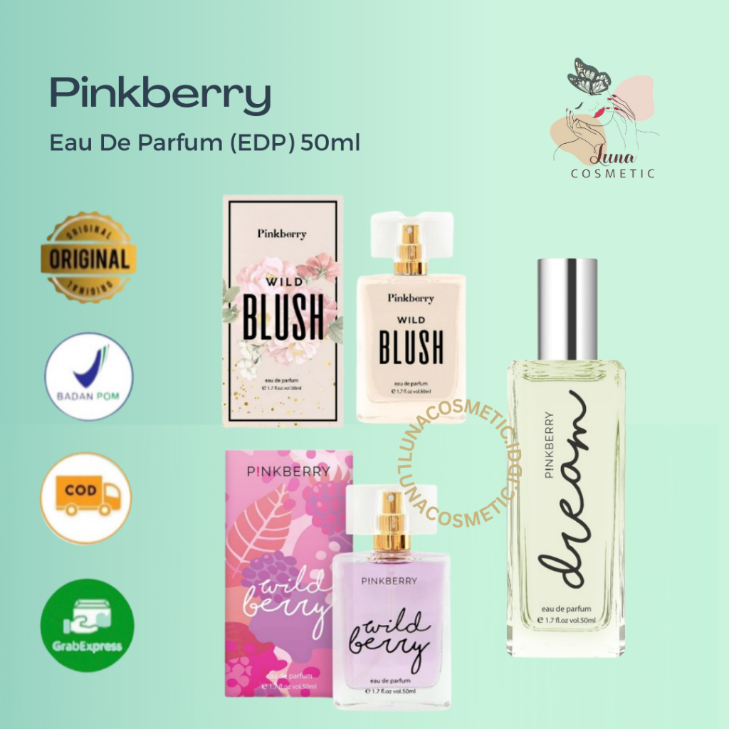 Jual Pinkberry Eau De Parfum (EDP) Series - 50ml | Shopee Indonesia