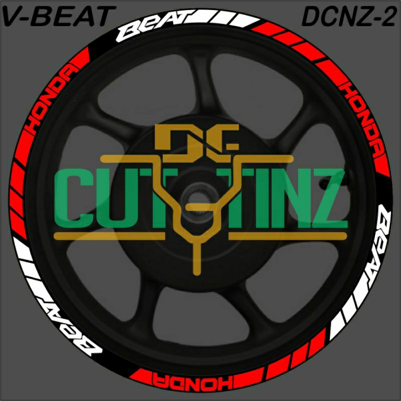 Jual CUTTING STIKER VELG BEAT LAMA KARBU POP FI STREET ESP DELUXE (DCNZ ...