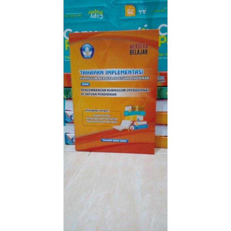 Jual Buku Tahapan implementasi kurikulum merdeka | Shopee Indonesia