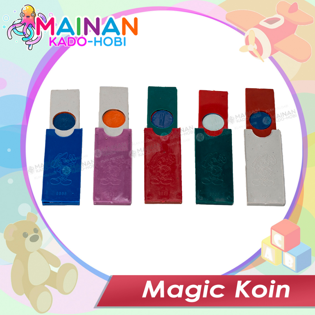 Jual MAINAN ANAK EDUKASI JADUL TRADISIONAL ALAT SULAP KOIN LOGAM MAGIC ...