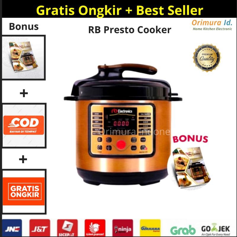 Jual Mesin Presto Digital Multifungsi - RB Presto Cooker Fungsi 16 Menu ...