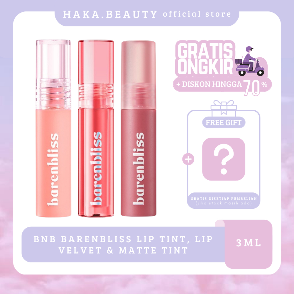 Jual BNB BARENBLISS PERFECT SOFT & RICH LIP LIPT LIPS MATTE TINT ...