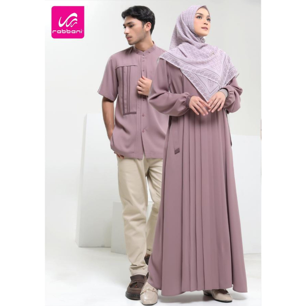 Jual Couple ibu dan ayah Couple Nabha | Baju muslim couple dewasa | Sarimbit dewasa | Baju ...