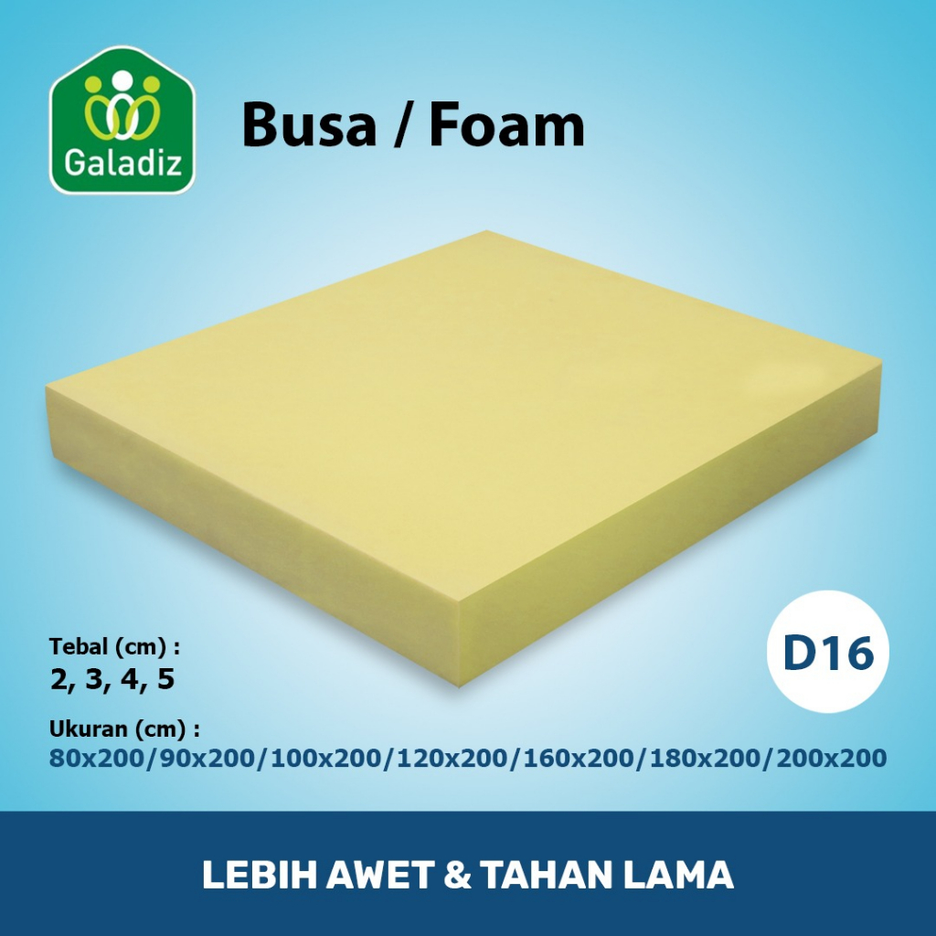Jual BUSA LEMBARAN (DENSITY 16) BUSA KUNING ( TEBAL 2 CM - 5 CM ...