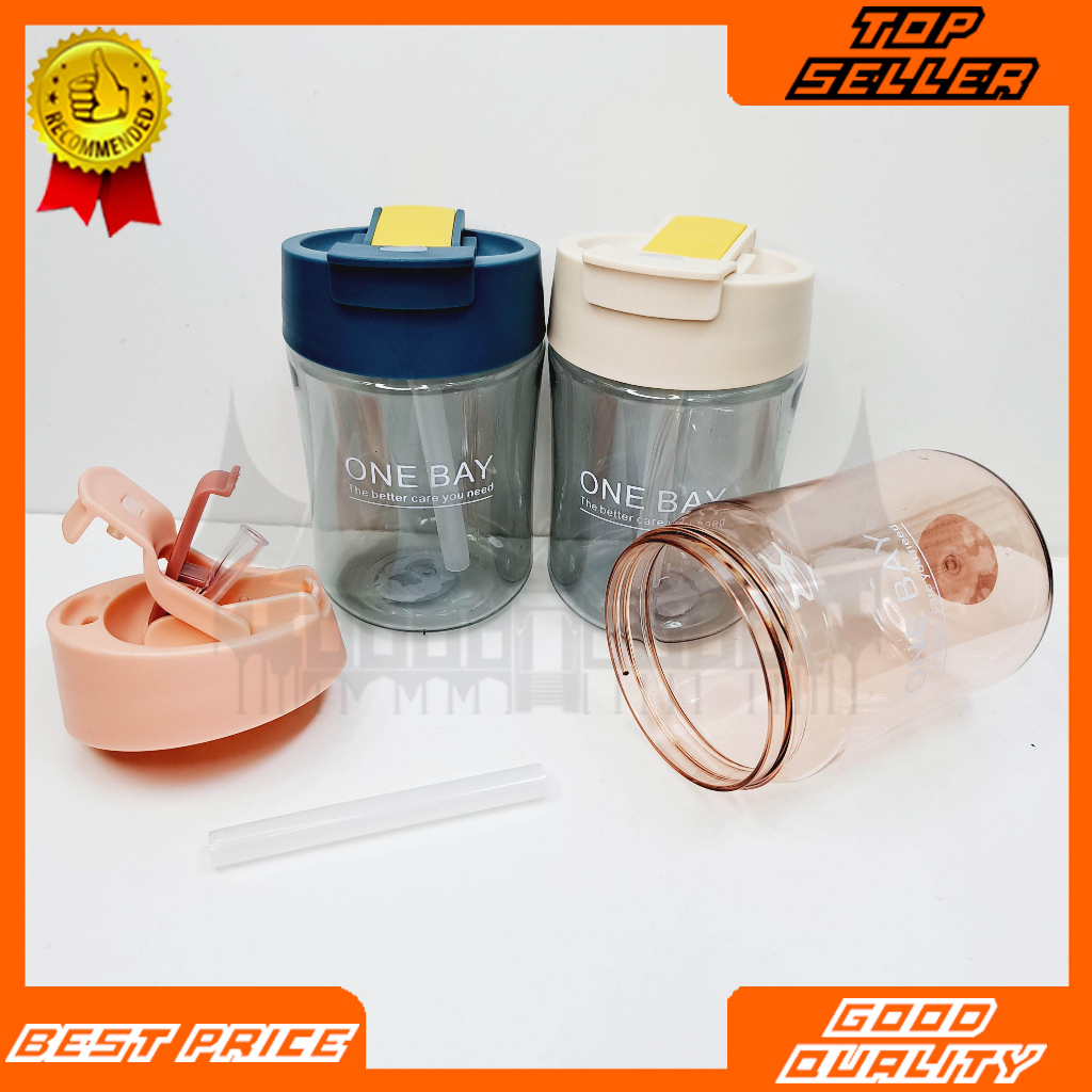 Jual BOTOL 2IN1 HX749 DRINKING WATER BOTTLE MINUM SEDOT BPA FREE 420ML ...