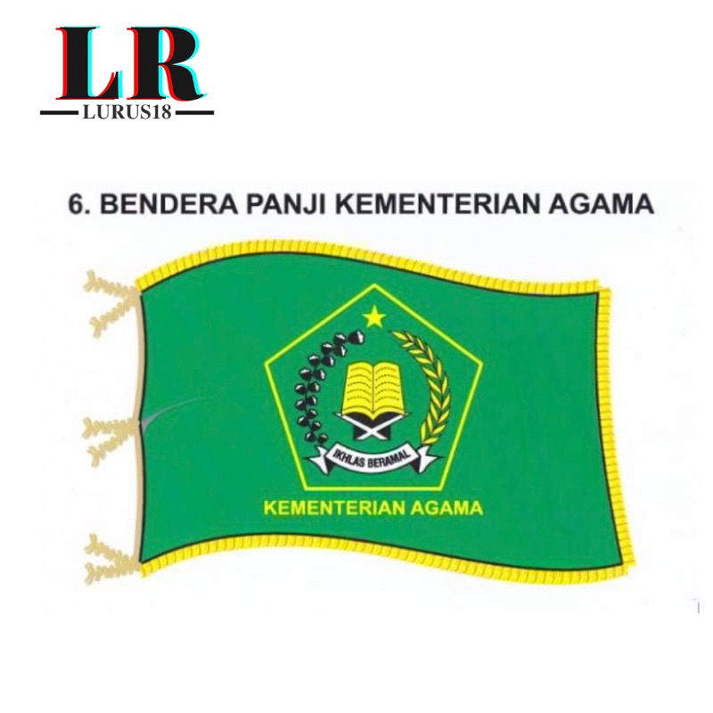 Jual BENDERA DEPAG BENDERA KEMENTRIAN AGAMA BENDERA KEMENAG BENDERA ...