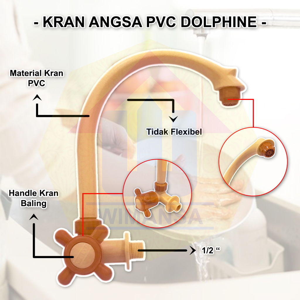 Jual KRAN ANGSA PVC | Shopee Indonesia