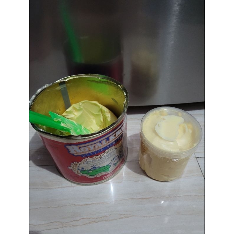 Jual royal krone butter substitute repack 250gr / 500gr (menggunakan wadah toples jar) | Shopee ...