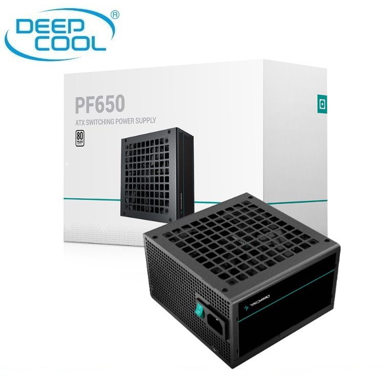Jual PSU / Power Supply DEEPCOOL PF650 650W 80+ FLAT CABLE II ANDIM ...