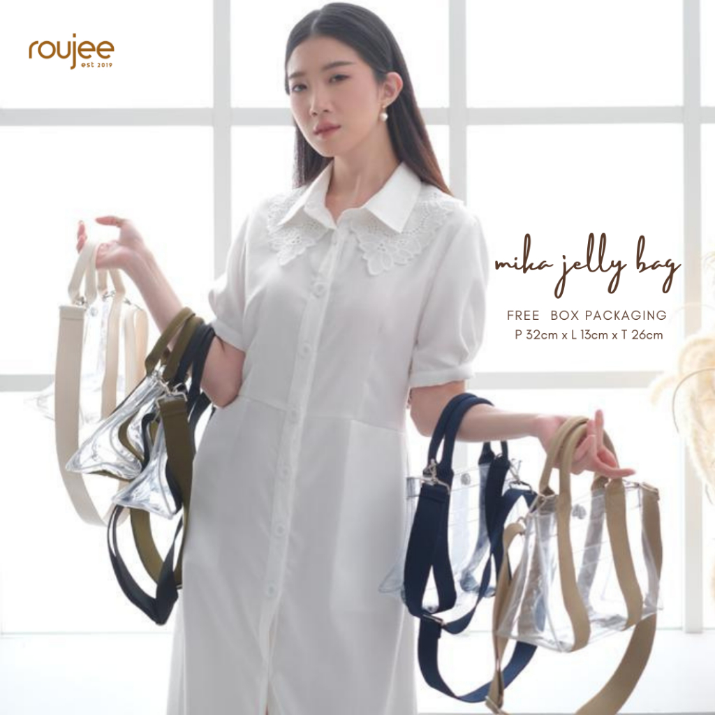 Jual ROUJEE JELLY BAG S/L - TAS JINJING & TAS SELEMPANG | Shopee Indonesia