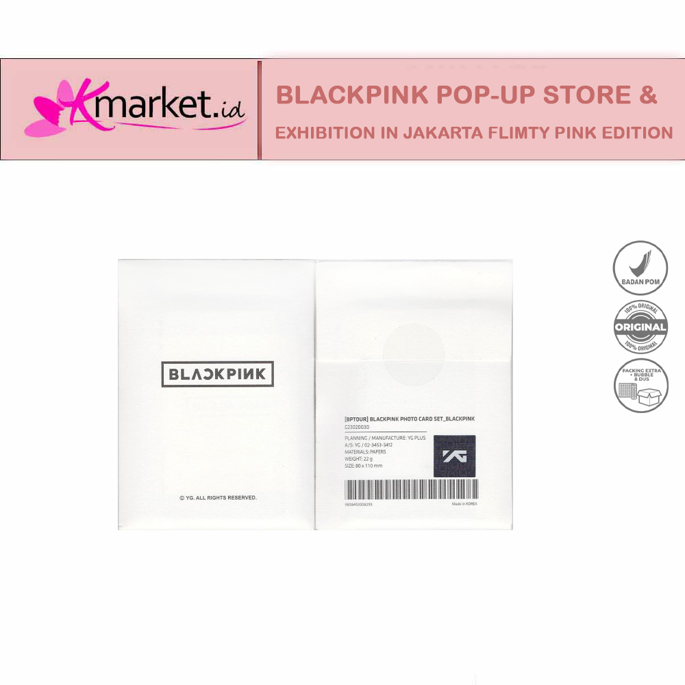 Jual Blackpink Pop Up Store And Exhibition In Jakarta Flimty Pink Edition Shopee Indonesia