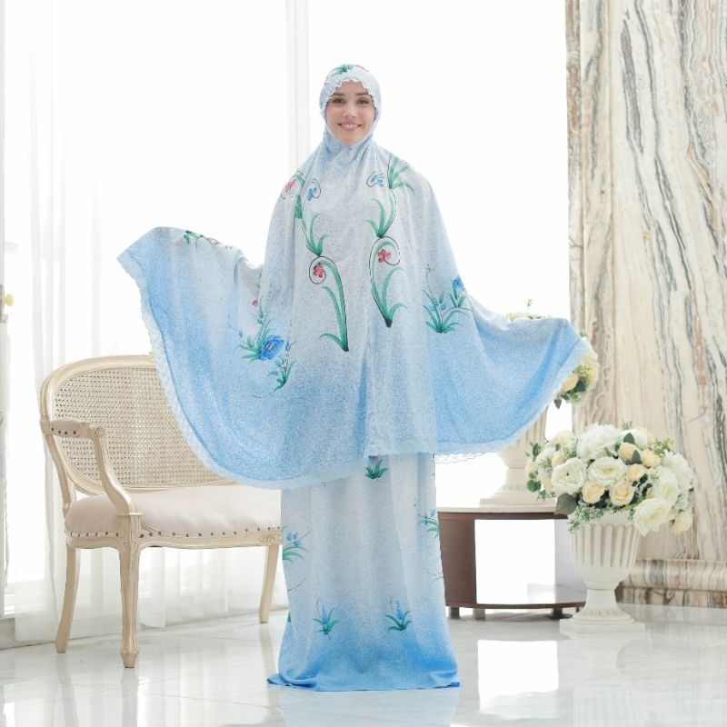 Jual Mukena Batik Lukis Batik Al Mubarok | Shopee Indonesia