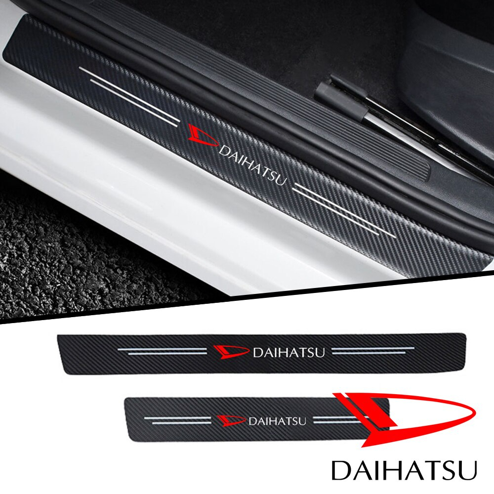Jual 4 Pcs Stiker Pelindung Pintu Mobil 3D Door Sill Plate Guard Toyota ...