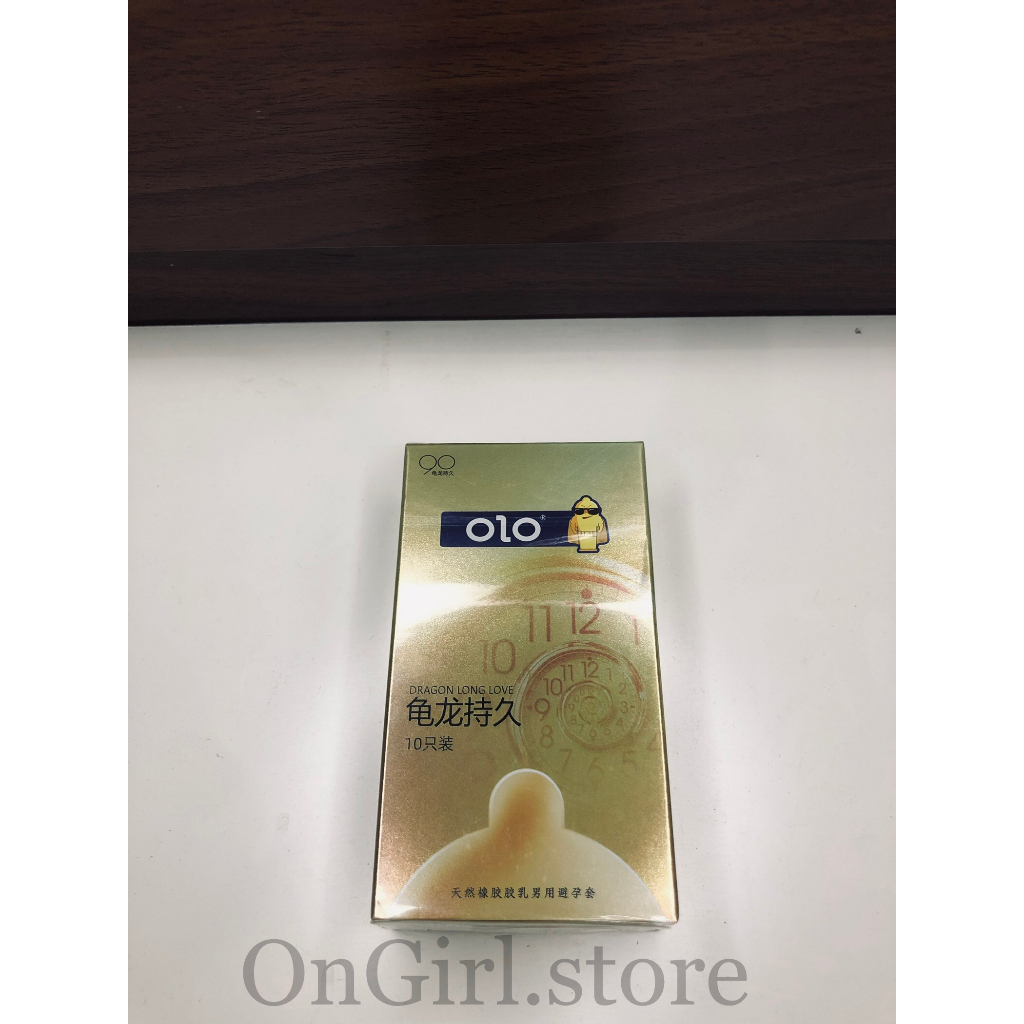 Jual NEW !! KONDOM GOLD OLO 001 LONG LAST PREMIUM - 1box (10pcs ) | Shopee Indonesia