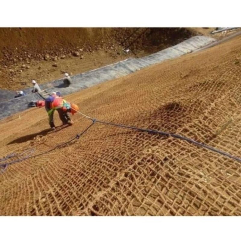 Jual 1 × 10 meter cocomesh hdryoseeding jaring sabut kelapa coconet ...