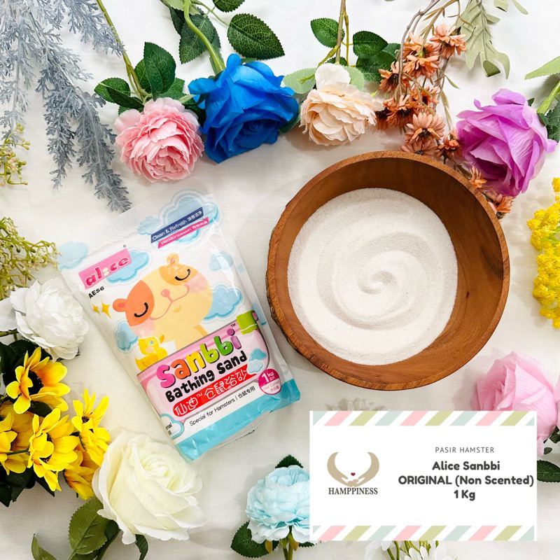Jual Sanbbi Bathing Sand Original / Pasir Mandi Hamster 1 kg | Shopee ...