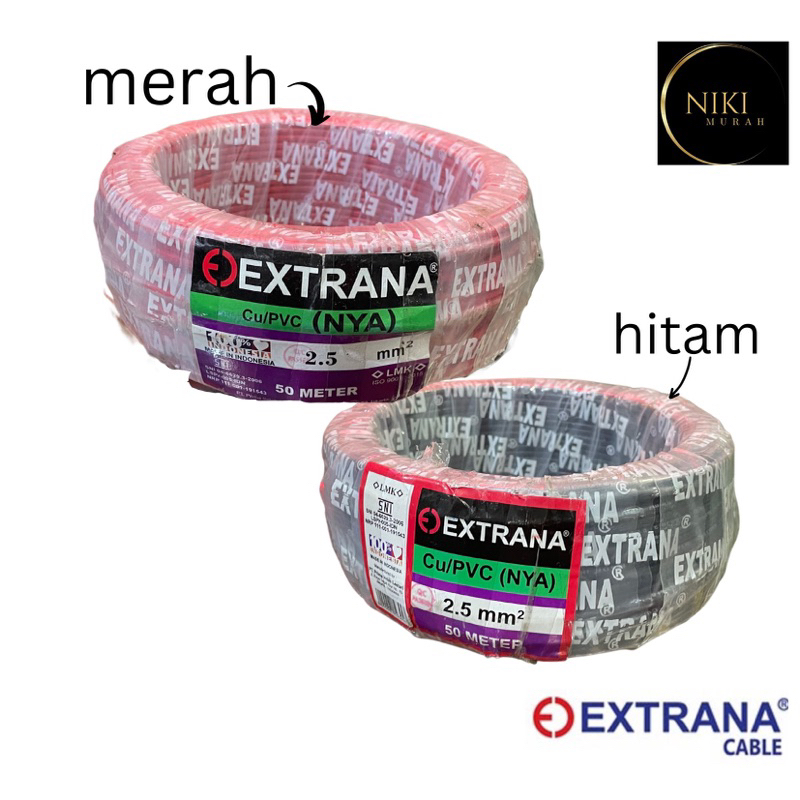 Jual Kabel Extrana NYA 2.5mm 50meter | Shopee Indonesia