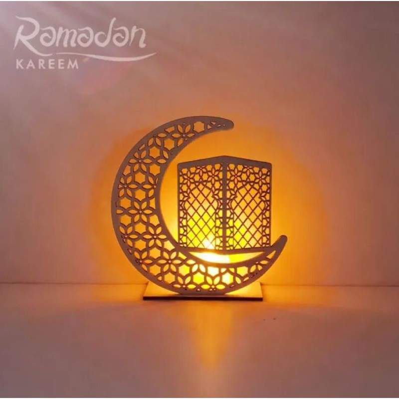 Jual Lampu Lebaran Idul Fitri Dekorasi Lilin Ramadhan Ornament Lampu ...