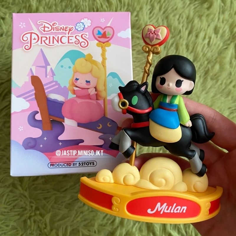 Jual MINISO 🆕 Blind Box Figure DISNEY PRINCESS Carousels Series (Total ada 8 Karakter + 1 Hidden ...