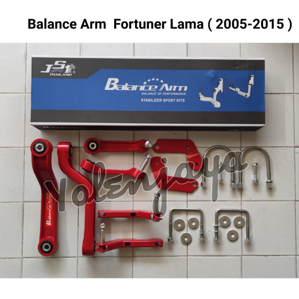 Jual Balance Arm / Stabilizer Fortuner lama / Fortuner 2005-2015 Merah ...