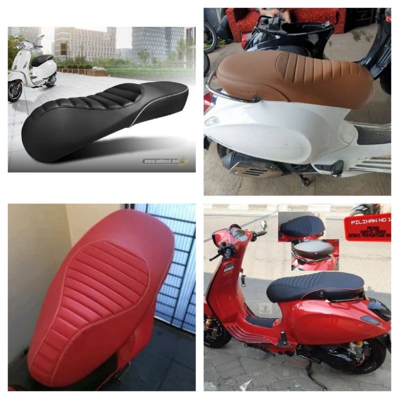 Jual kain jok mbtech vespa primavera#sprint vespa s#lx | Shopee Indonesia