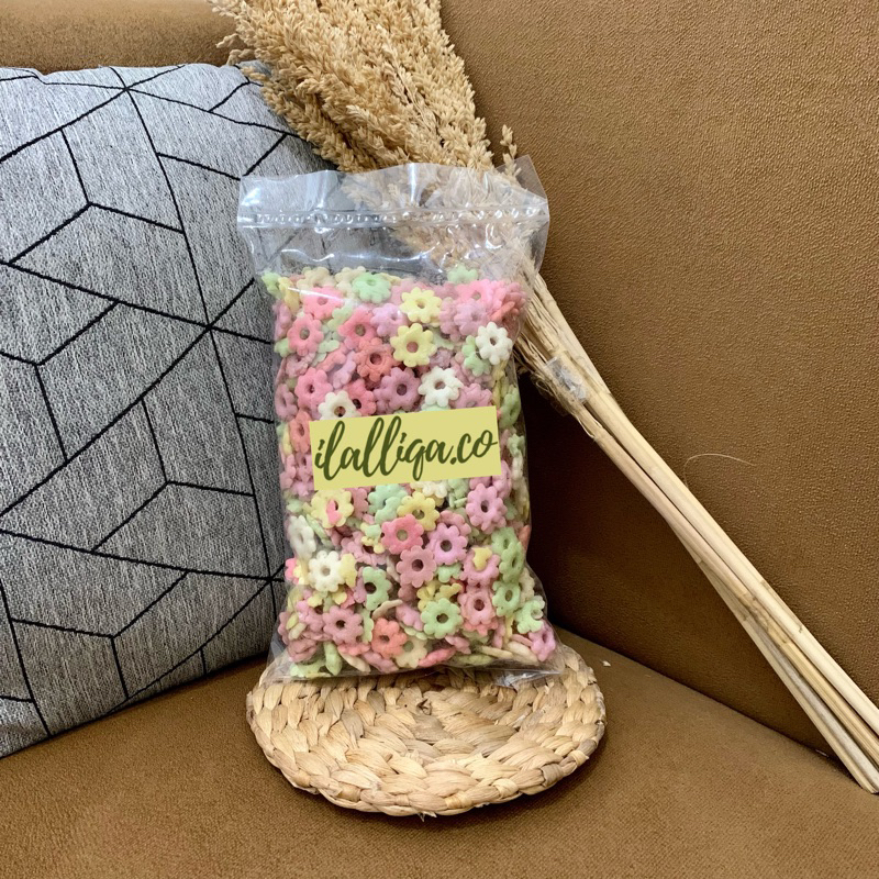 Jual 250gr SNACK SAKURA AJISAN KEMBANG RIBUT GURIH | Shopee Indonesia