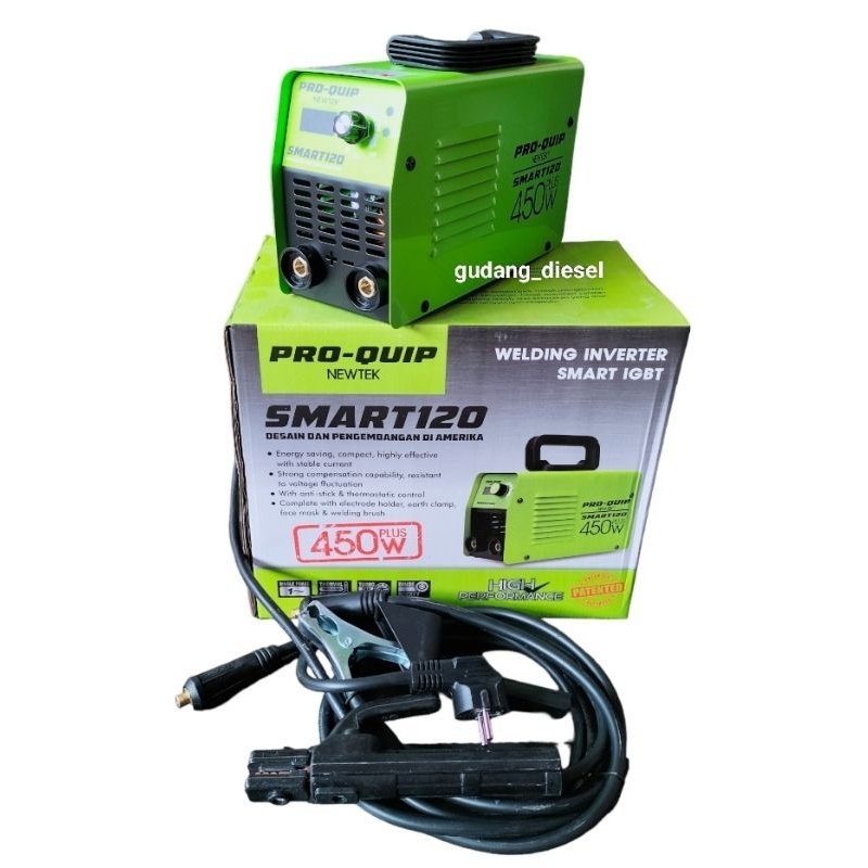 Jual Mesin Las Inverter 460 Watt - Smart120 Pro-Quip | Shopee Indonesia