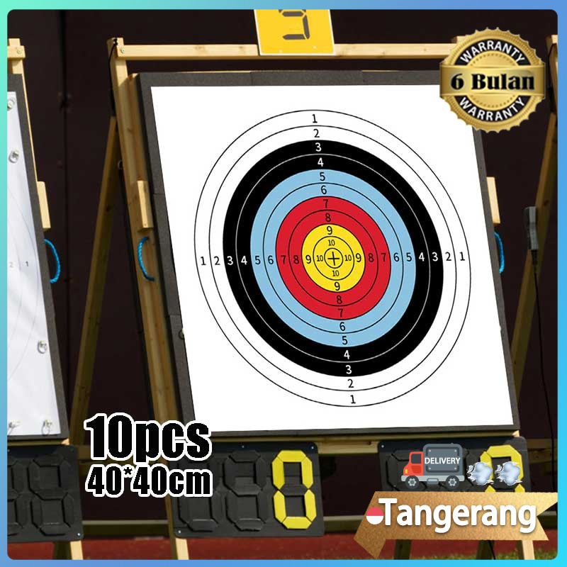 Jual 10pcs Face Target 40 X 40 cm Target Panahan Bantalan Target ...