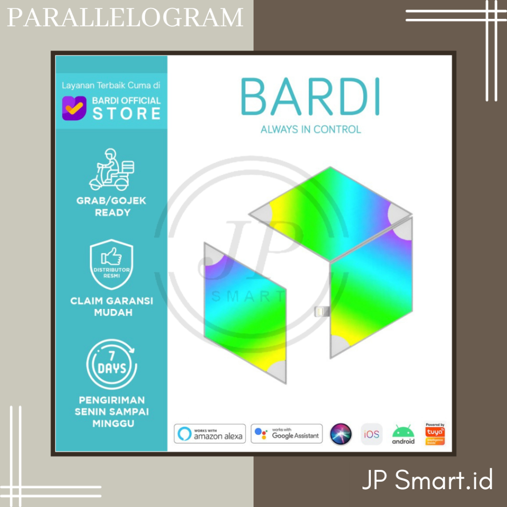 Jual BARDI Parallelogram Panel Expansion Kit - Trapezoid | Shopee Indonesia